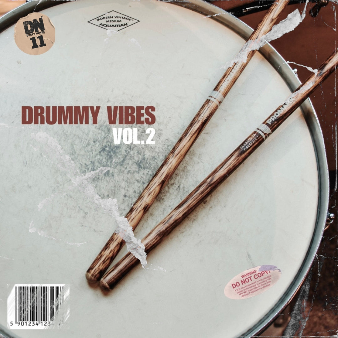 DRUMMY VIBES VOL.2 – Dusty Notes